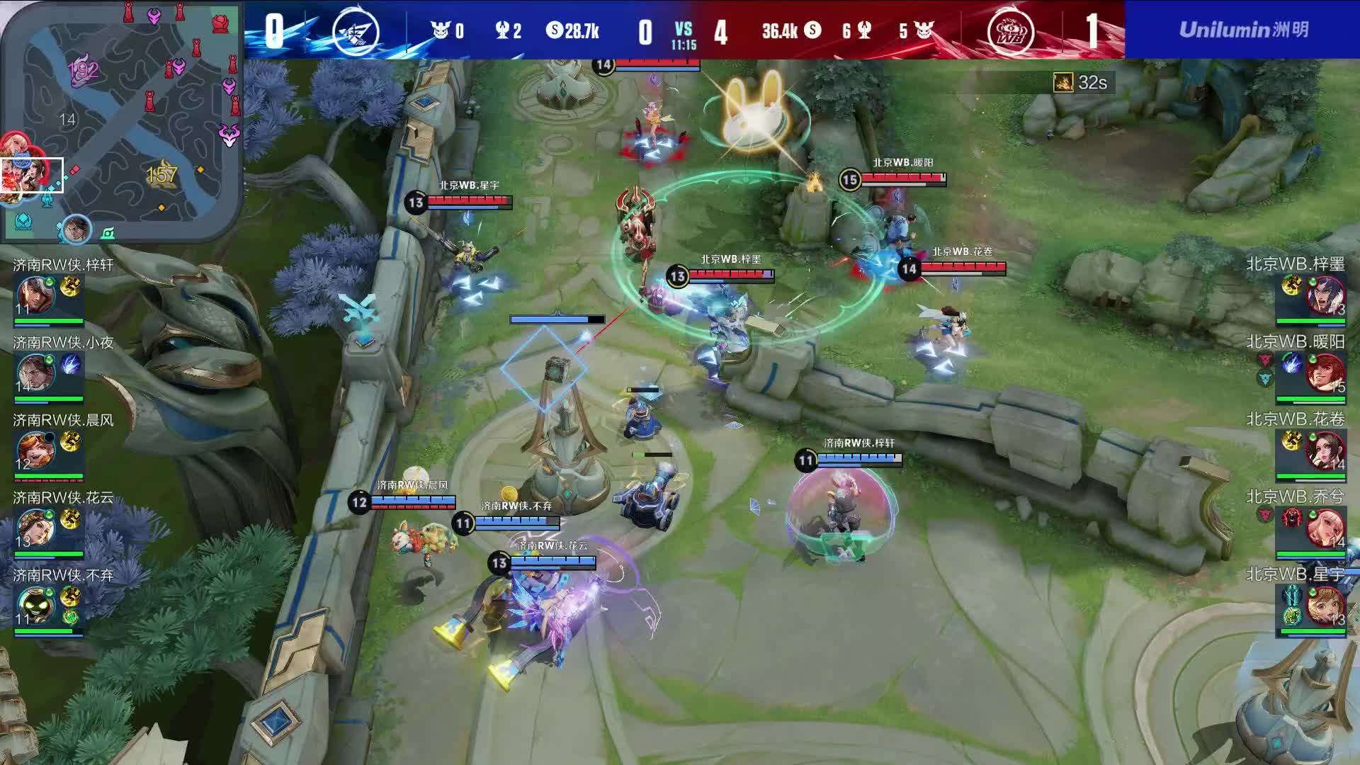 4.19 KPL职业联赛直播名场面_虎牙直播_huya