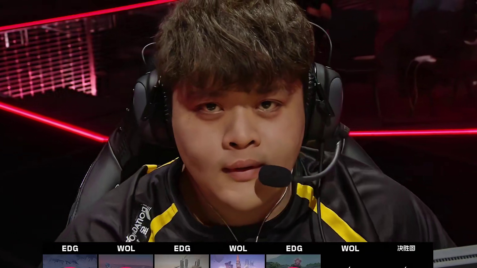 EDG vs WOL-1 VCT CN启点赛_虎牙直播_huya