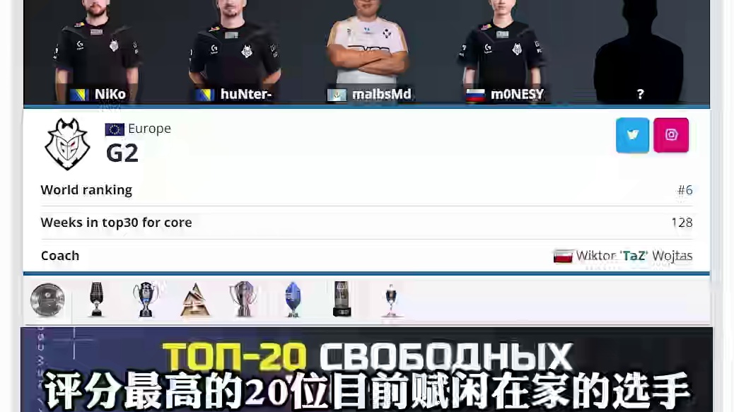 G2官宣下放指挥hooxi#csgo #cs2 #马西西