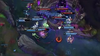 KT 3-1 战胜GEN晋级S15决赛！#英雄联盟S15 #上聊S15 #S15淘汰赛 #202_虎牙直播_huya