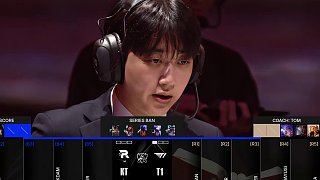 【第二局】KT vs T1 S15总决赛第二局BP_虎牙直播_huya