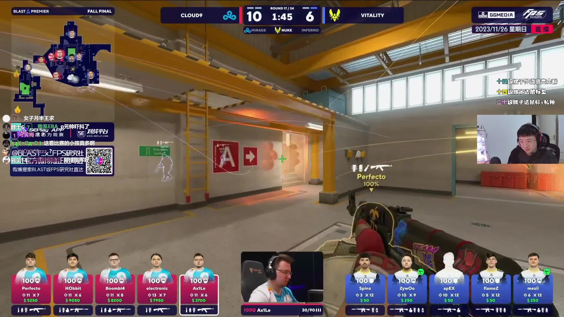 BLAST COL VS NAVI_虎牙直播_huya