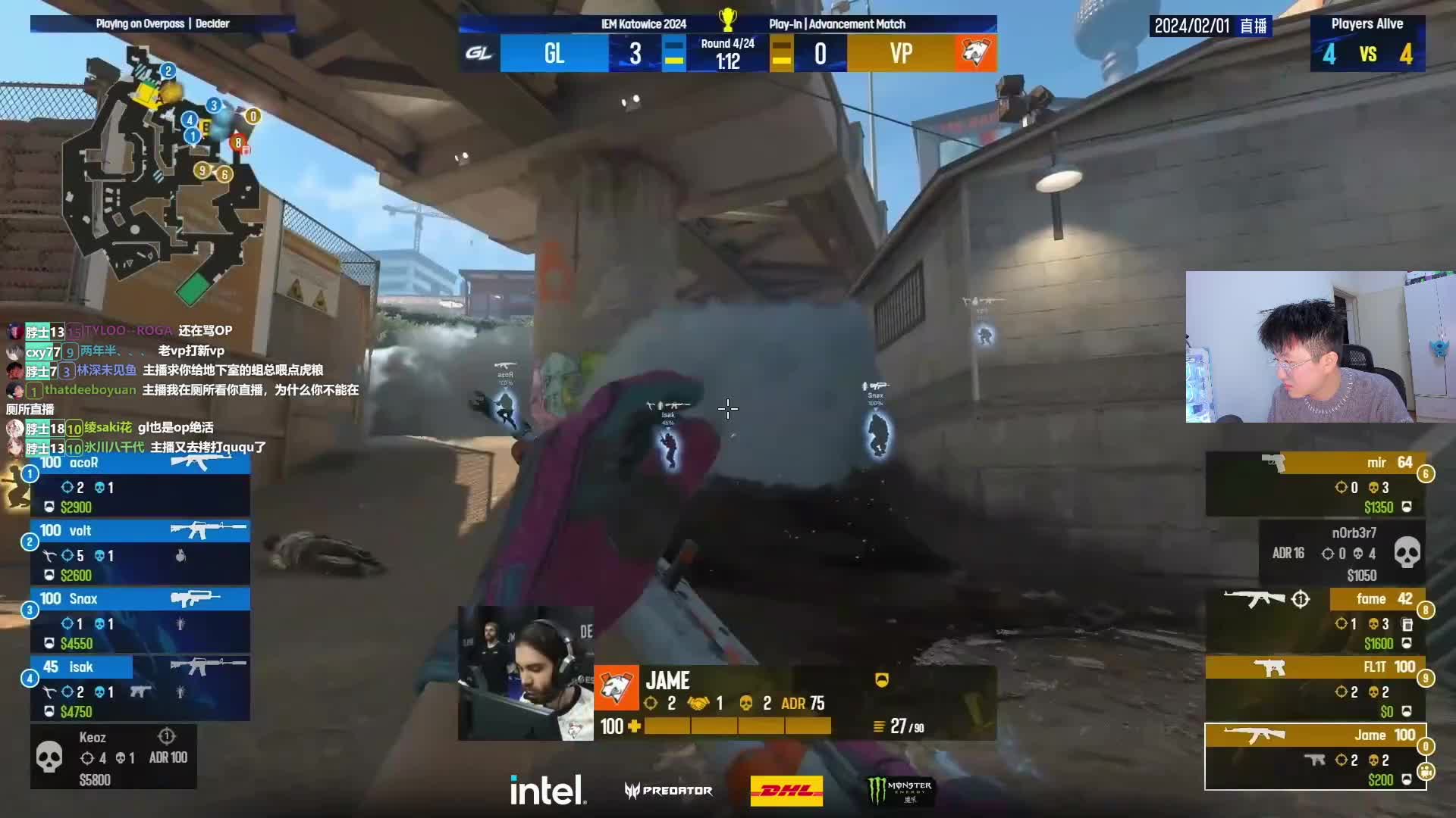 卡托 绿龙 VS MGLZ_虎牙直播_huya