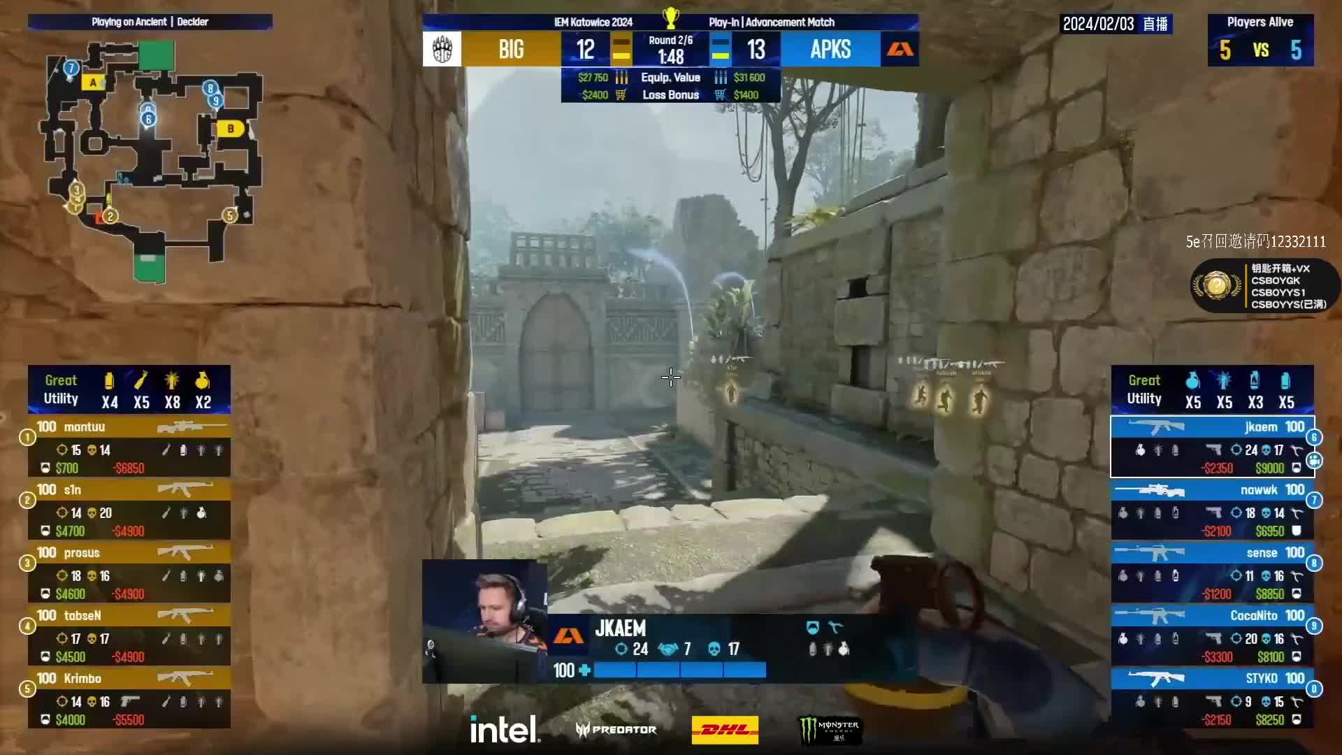 【直播】TYLOO vs RA_虎牙直播_huya