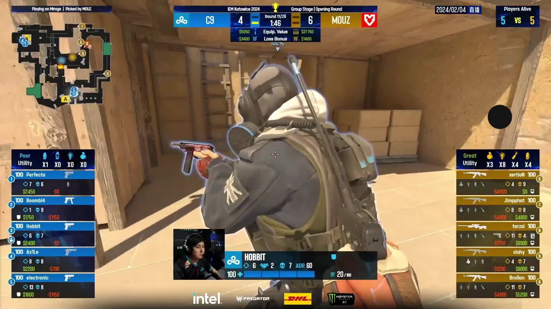 【直播】C9-ENCE_虎牙直播_huya