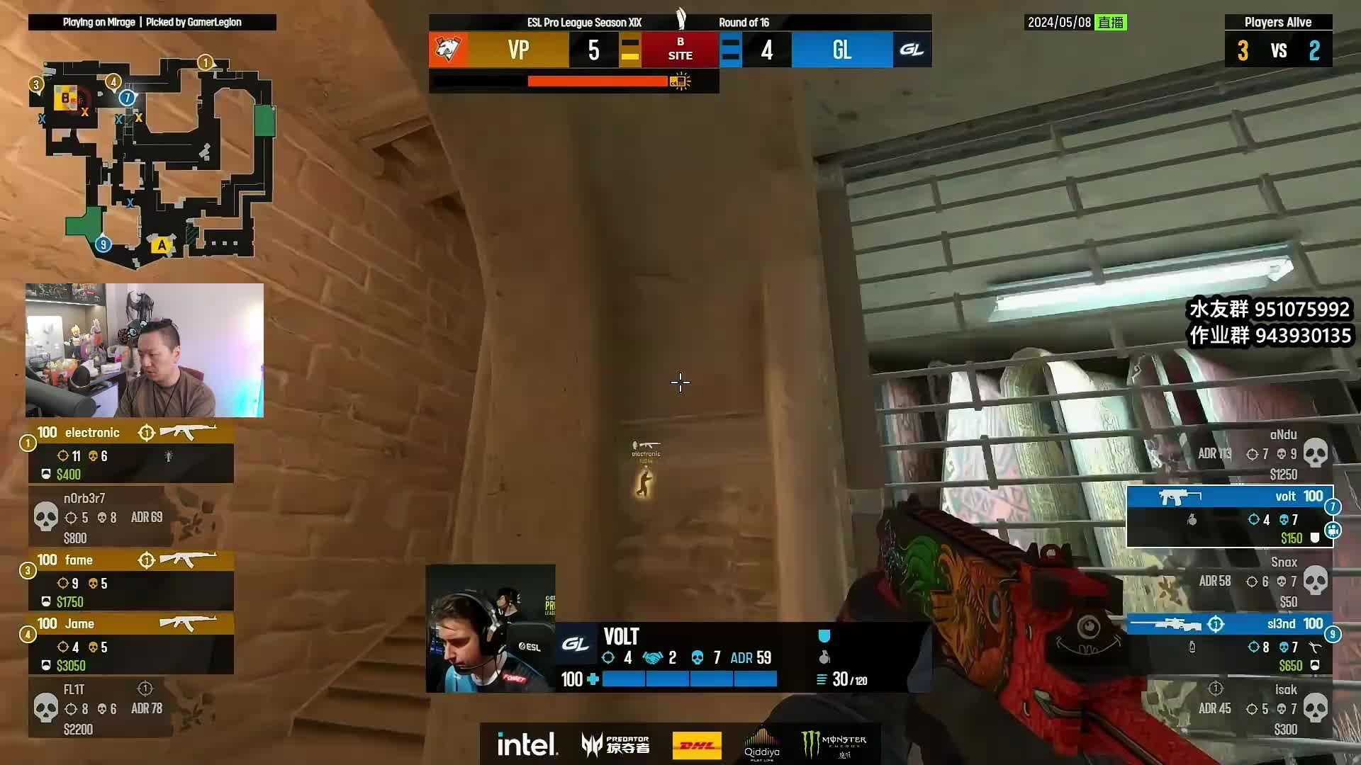 福÷ VP vs GL_虎牙直播_huya