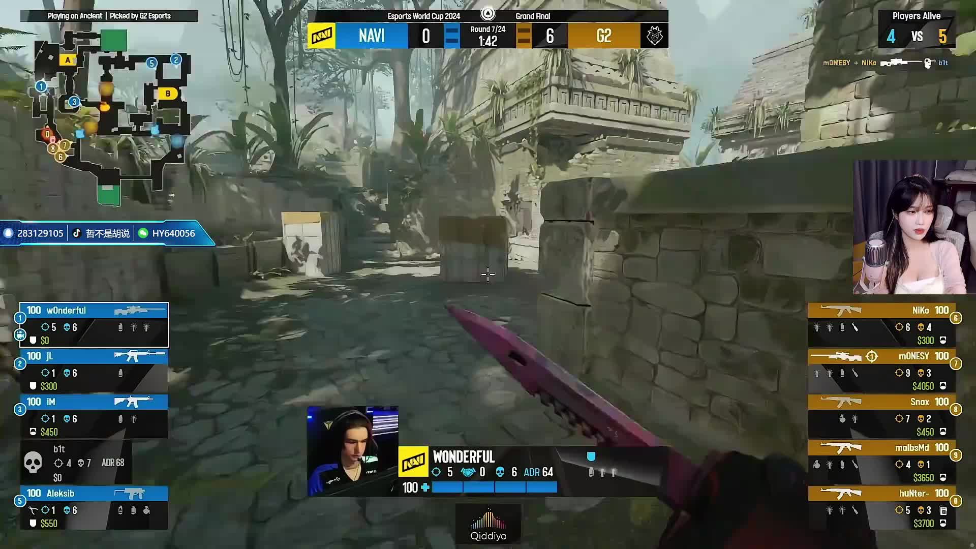 Mouz vs Navi_虎牙直播_huya