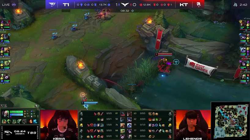 T1 Vs Kt 搜索 专找直播 虎牙直播