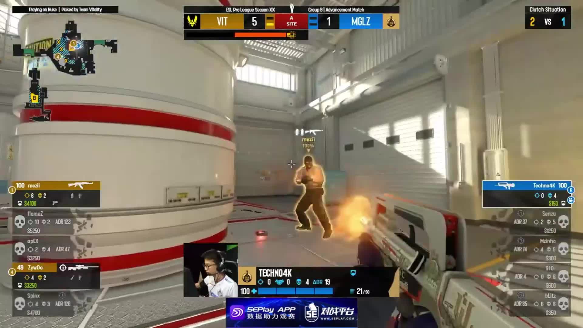 0428-Vitality vs MongolZ Nuke EPL S19_虎牙直播_huya