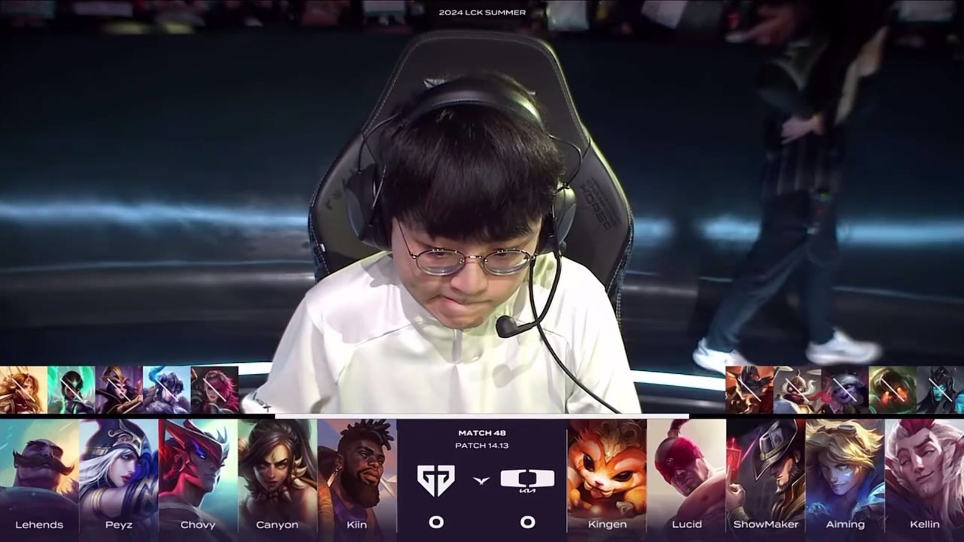 DK对阵Gen.g第一局，dk20-0把gen打成人机！gen小场18连胜被终结！ #LCK #sh
